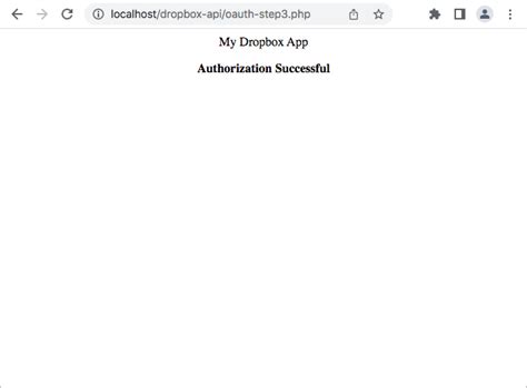 Php Dropbox Api Oauth Setup Auth Process