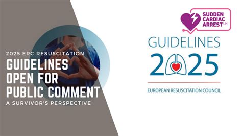 2025 Erc Resuscitation Guidelines Open For Public Comment A Survivors