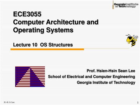 Ppt Ece3055 Computer Architecture And Operating Systems Lecture 10 Os