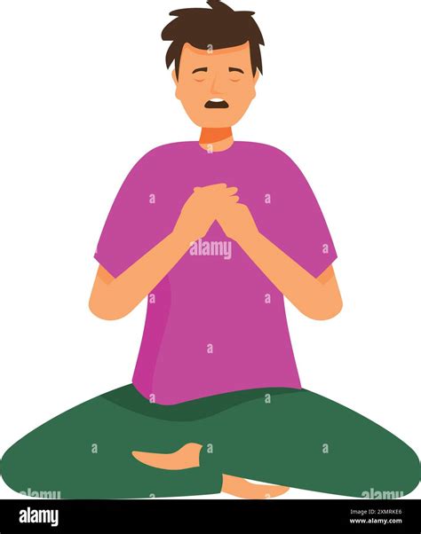 Deep Breathing Exercises Stock Vector Images Alamy