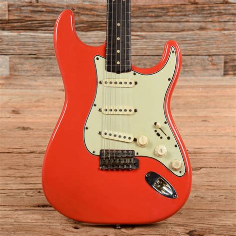 Fender Stratocaster Selmer Fiesta Red Over Sunburst 1964 Chicago