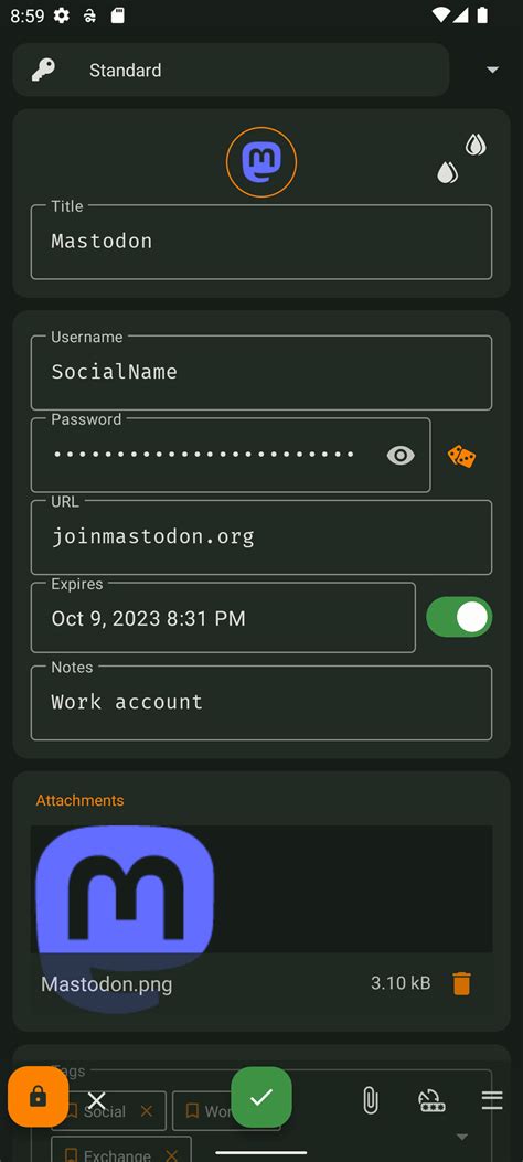Keepassdx Foss Password Safe F Droid Free And Open Source Android App Repository