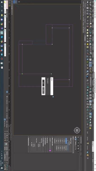 Потолочный свет без Boolean 3d 3dmax топ обучение 3dmodeling Youtube