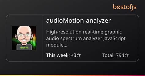 Best Of Js • Audiomotion Analyzer