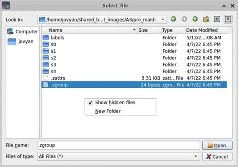 Select Regions Of Interest — Cellpose Training Gui Documentation