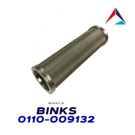 Binks 0110 009132 100 Mesh Filter Element Altec Fluidos