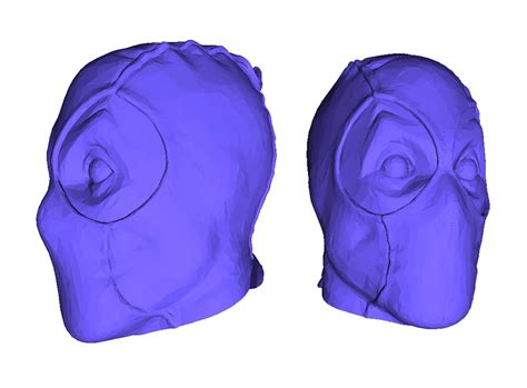 Life Sized Deadpool Head Surprised Version By Triple G Workshop