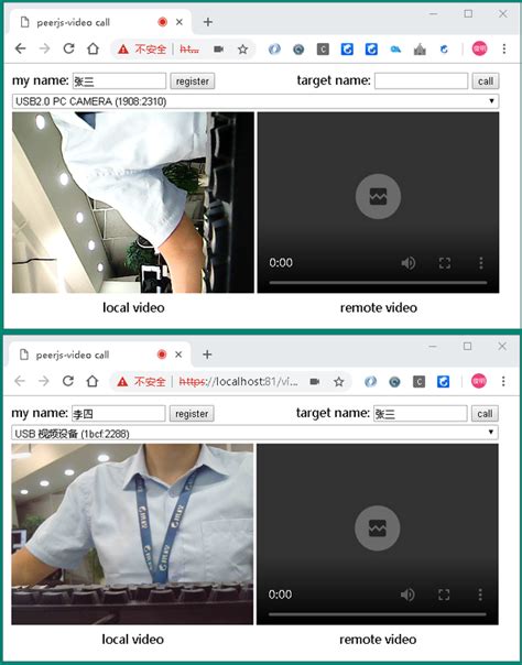 webrtc开源项目：peerjs实现webrtc视频通话 实时互动网
