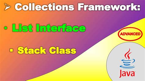 40 Stack Class In Java List Interface Codecelebration Youtube