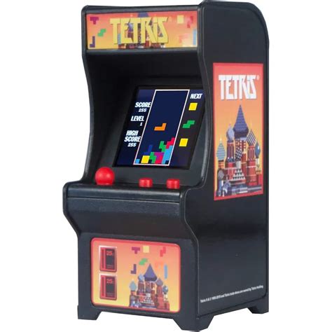 Super Impulse Handheld Tiny Arcade Tetris Classic Mini Video Game