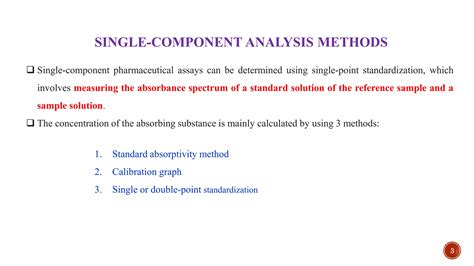 Single Componentpptx Chemistry Science