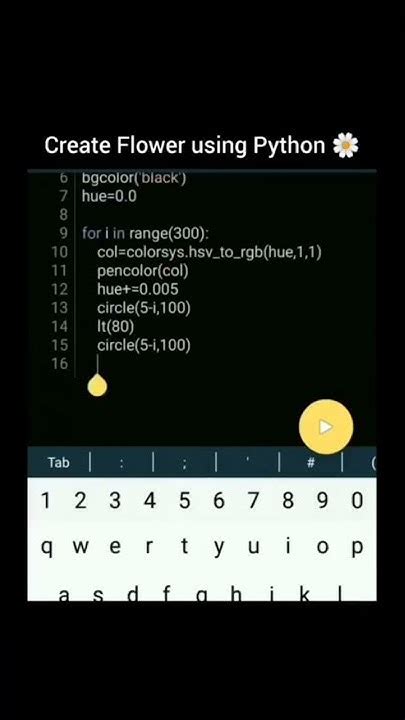 How To Make Rgb Lighting Flower Using Python Language Youtube