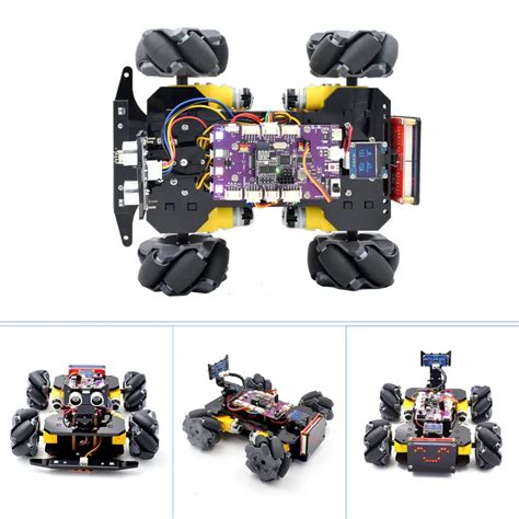 Adeept Mecanum Wheel Smart Car Kit Compatible W Arduino Ide Robotshop