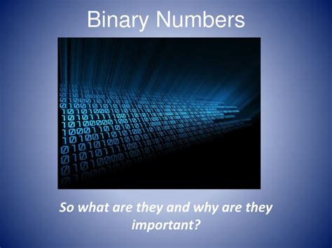 Ppt Binary Numbers Powerpoint Presentation Free Download Id5323311