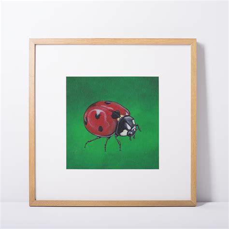 Ladybird Limited Edition Art Print Jp Artwork