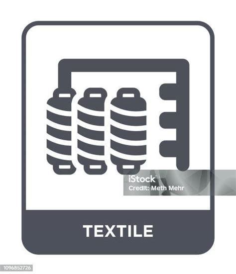 흰색 바탕에 섬유 아이콘 벡터 섬유 유행 가득 산업 컬렉션에서 아이콘 가벼운에 대한 스톡 벡터 아트 및 기타 이미지 가벼운 날씨 디자인 Istock
