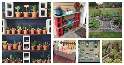 40 Cool Ways To Use Cinder Blocks Cinder Block Cinder Blocks Diy Cinder Block Furniture