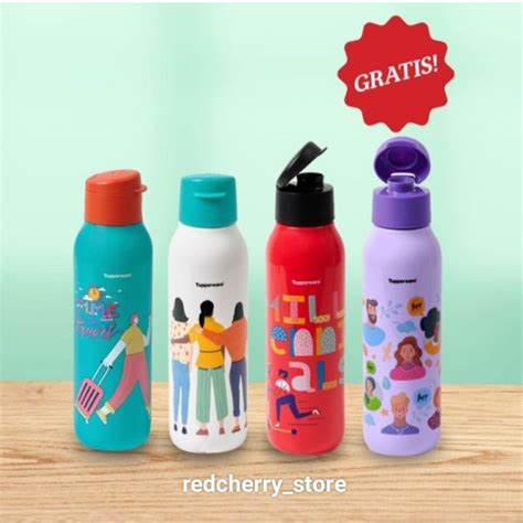 Jual Tupperware Fancy Bottle 750ml Botol Minum Tupperware Shopee