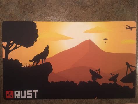 Gf Got Me A Rust Mousepad For Xmas R Playrust