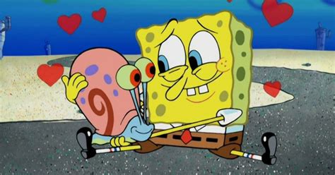 Spongebob And Squidward Kissing