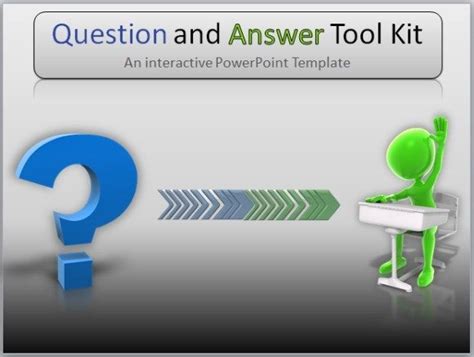 Awesome Questions Answers Powerpoint Templates