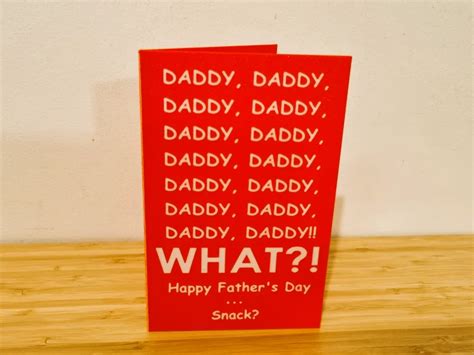 Daddy Fathers Day Card By Otter Designs Makerworld Download Free 3d Models