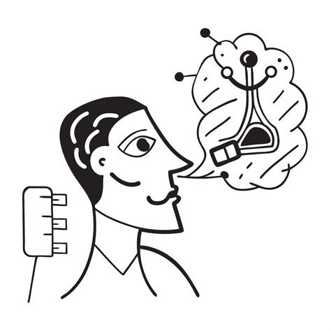 Scientist With Ai Neural Network Concept As A Scientists Profile