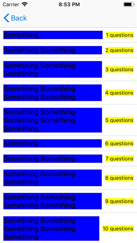 Ios Why Constraints Are Updated On Scrolling Of Uitableview Stack Overflow