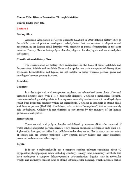 Handouts Of Dpn 123 And 4th Lecture Pdf Leptin Diet And Nutrition