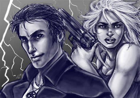 Dresden And Murphy Sketch By Reddera On Deviantart