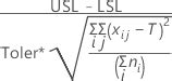 Methods And Formulas For Overall Capability Measures In Normal Capability Analysis Minitab