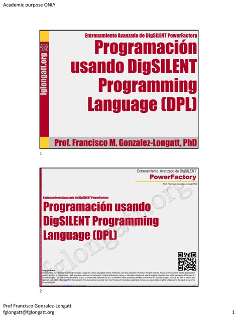 Pdf 2 Creando Un Objeto Dpl Entrenamiento Avanzado De Digsilent