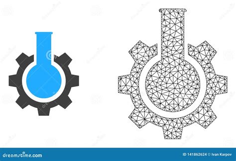 Chemical Industry Linear Icons Set Polymer Catalyst Petrochemical