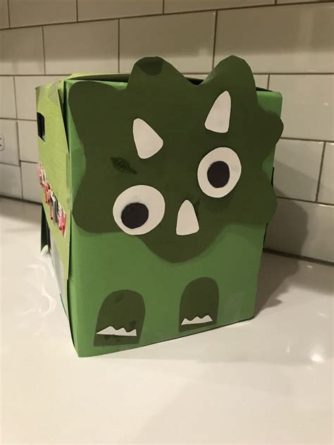 Valentines Day Dino Box Diy Tutorial