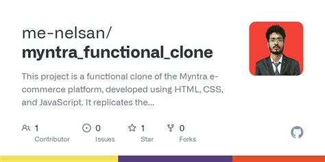 GitHub Me Nelsan Myntra Functional Clone This Project Is A