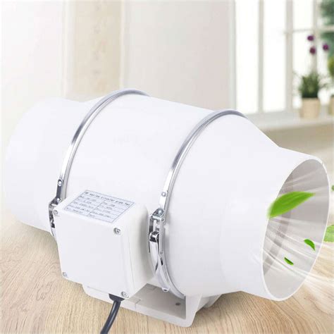 Inline VENTtilation Fan Inch CFM Air Circulation VENTt Exhaust Blower Fan For Sale