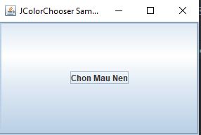 Ch N B Ng M U Trong Java Swing V I Jcolorchooser Deft Blog