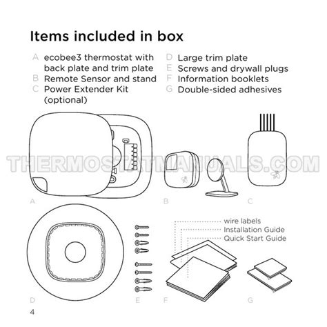 Ecobee Ecobee Installation Guide