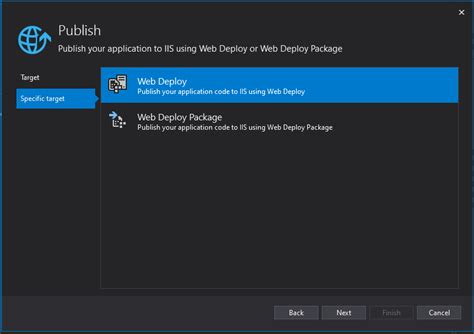 Deploy ASP NET Core To IIS By Visual Studio