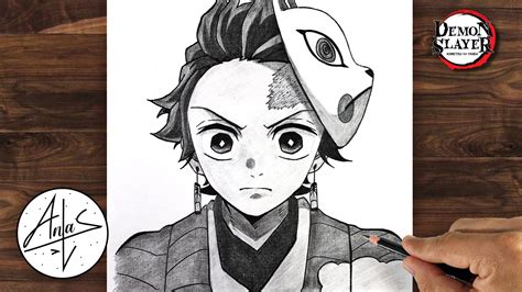 Drawing Tutorial How To Draw Tanjiro Kamado From Demon Slayer Youtube Eroppa