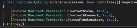 Android 12 Device Discovery Issue And More · Issue 579 · Dotnet Bluetooth Ledotnet Bluetooth