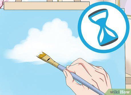 3 Ways To Paint Clouds WikiHow Cloud Painting Clouds Unicorn Card