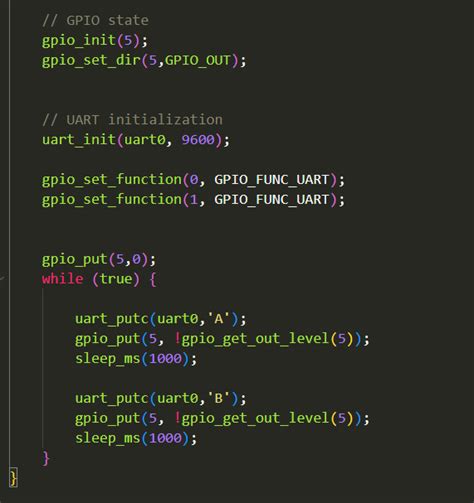 weird uart behaviour r raspberrypipico