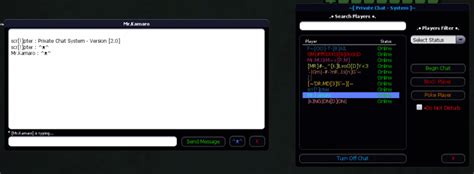 script [İndİr] private chat sistemi türkiye nin oyuncu forumu