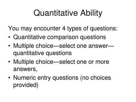 Ppt Math And The Gre Quantitative Reasoning Powerpoint Presentation Free Download Id 6685563