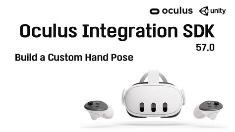 Oculus Integration SDK For Unity Build A Custom Hand Pose YouTube