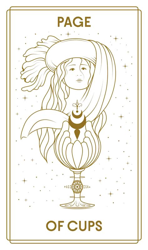 Page Of Cups Tarot Card Meaning And Keywords