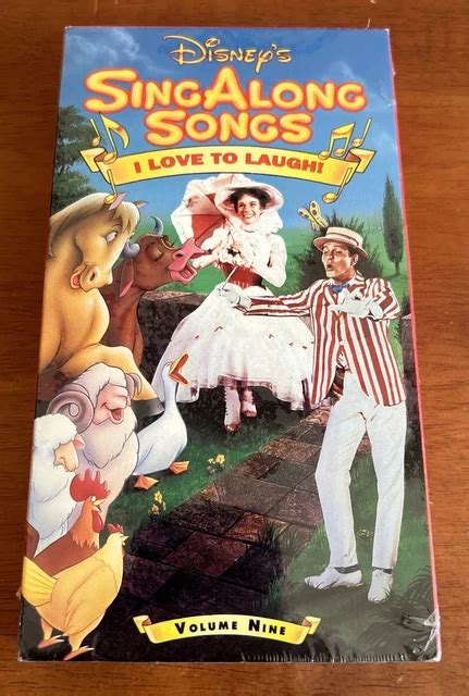 Disneys Sing Along Songs I Love To Laugh Vhs 1993 £480 Picclick Uk