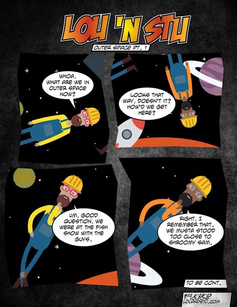 Stu Strips Lou N Stu In “outer Space Pt 1”