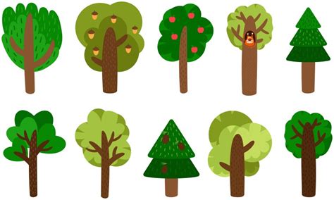 Tree Trunk Clip Art Vector Images Over 2 200